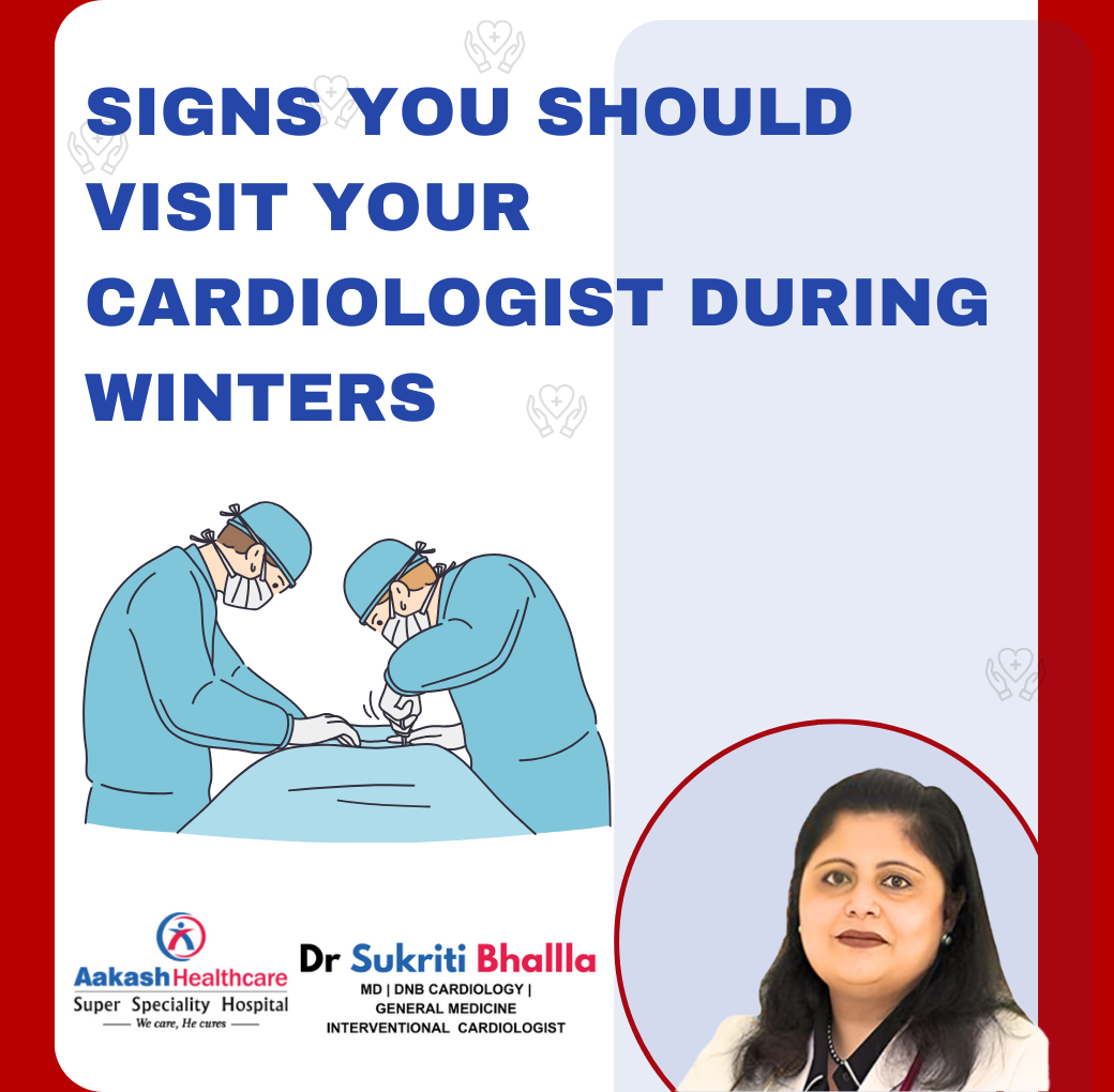 Visit Cardiologist in Winters | Dr Sukriti Bhalla